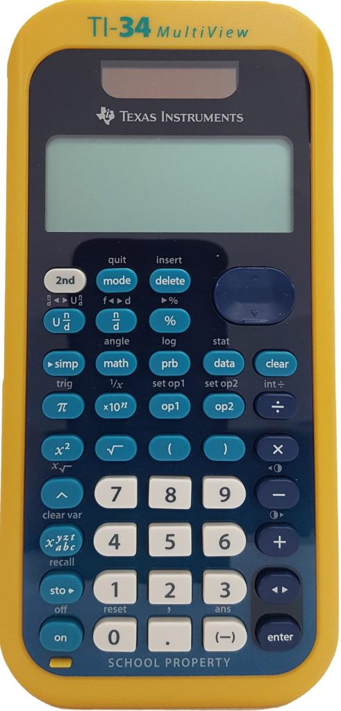 Texas Instruments TI-34 MultiView Calculators – School Units – School ...