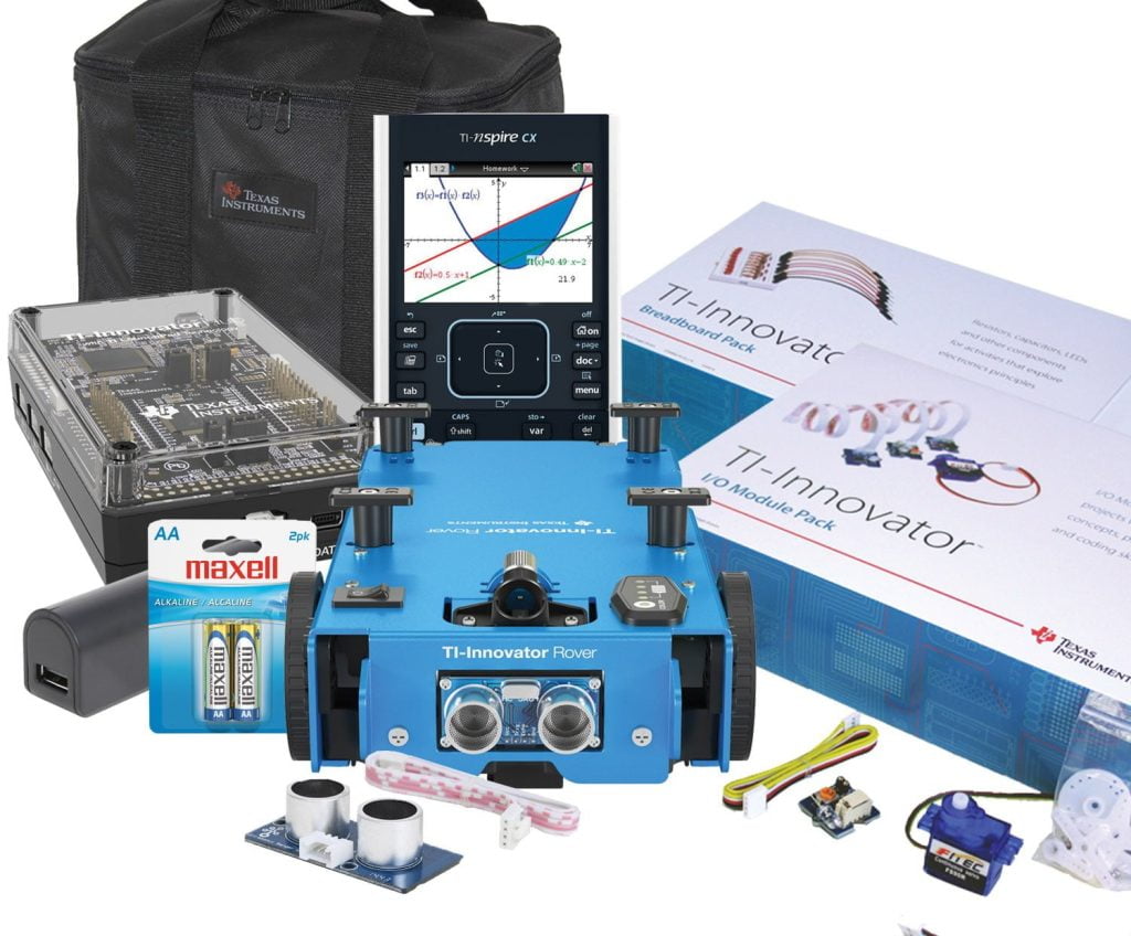 TI-Innovator™ Hub with TI LaunchPad™ Board , TI-Innovator™ Rover, & TI ...