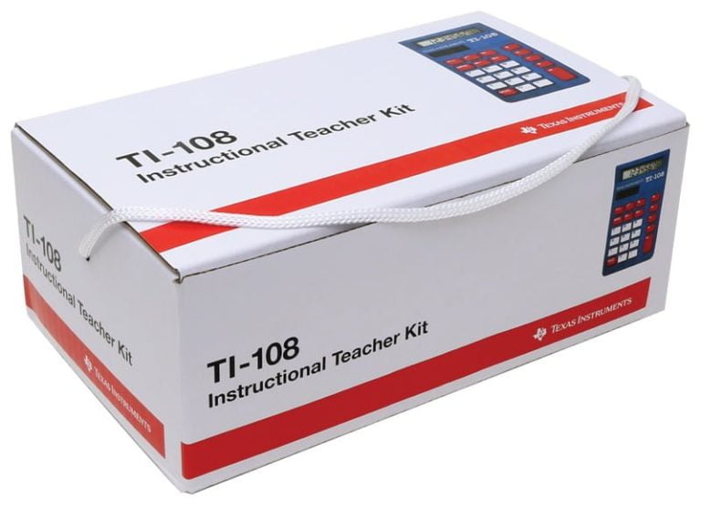 Texas Instruments TI-108 Calculator Classroom Pack – Calculators Inc